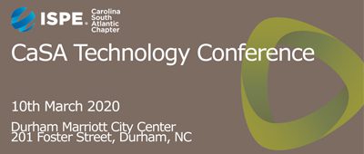 2020 ISPE CaSA Life Sciences Technology Conference — Arcadis DPS Group | Better Engineered Solutions